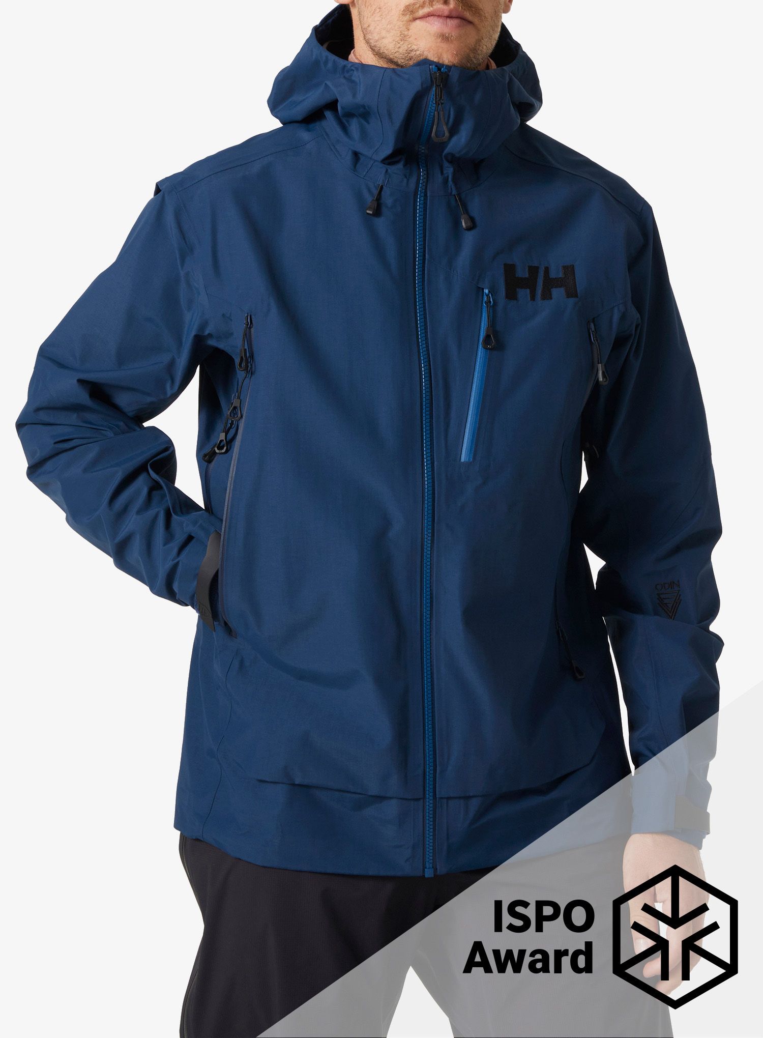 Hardshell jakna Helly Hansen Odin 9 Worlds 3.0 Jacket - ocean | 8a.si