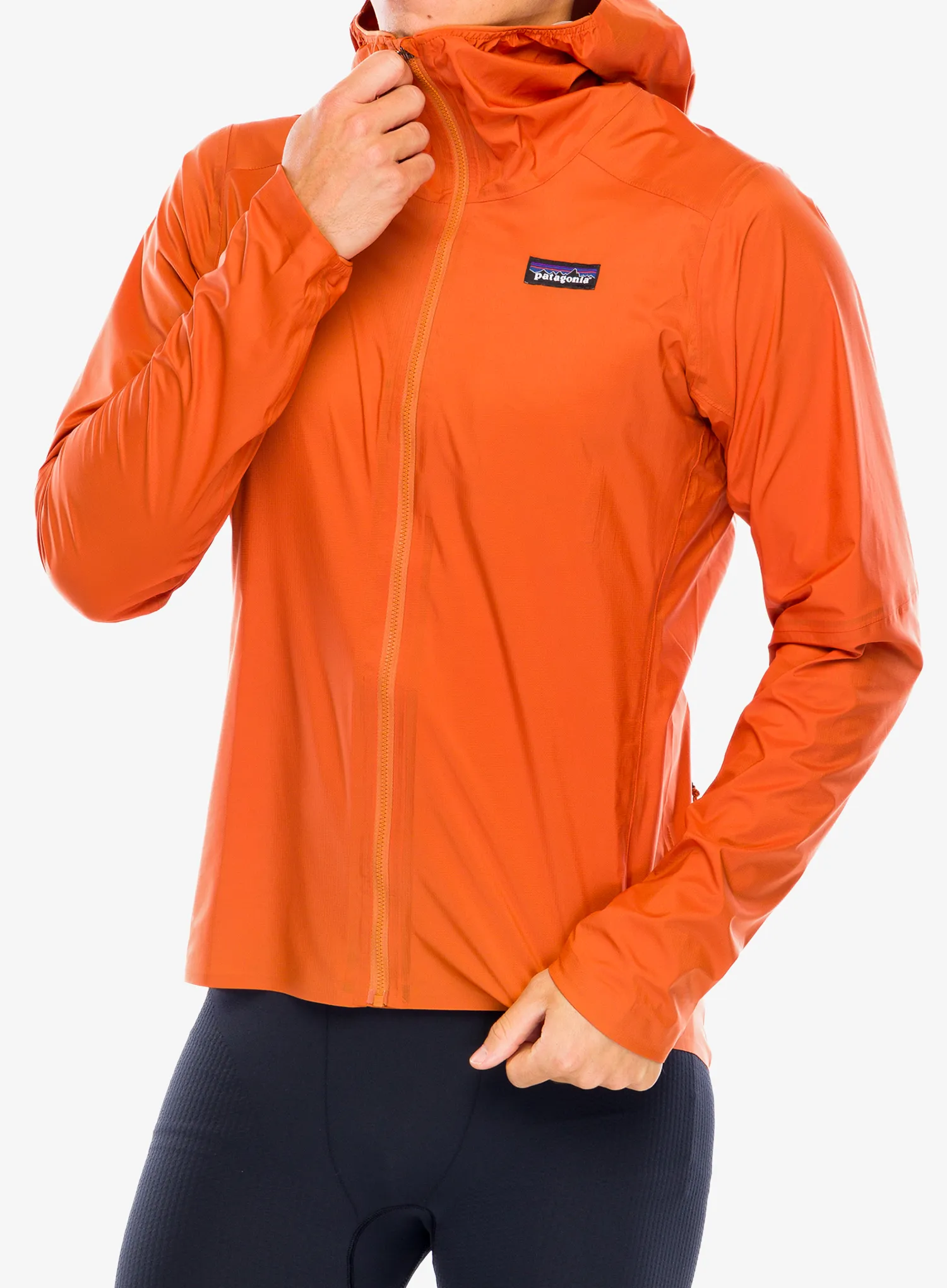 Kolesarska jakna Patagonia Dirt Roamer Jacket - redtail rust