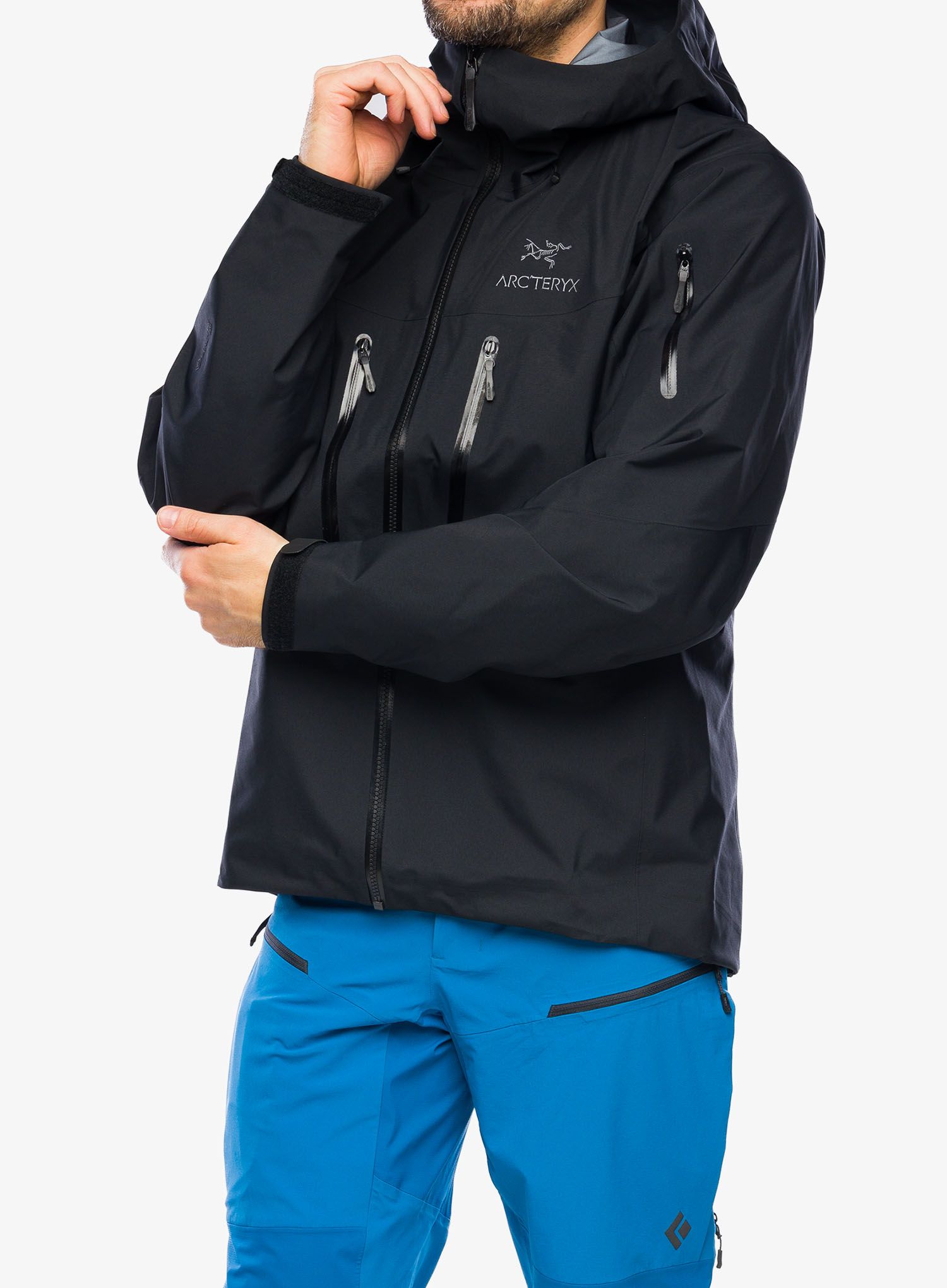 Hardshell jakna Arcteryx Alpha SV Jacket - blk | 8a.si